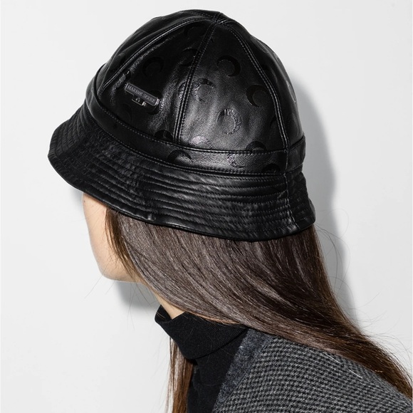 Marine Serre | Accessories | Marine Serre Logo Pattern Bucket Hat ...
